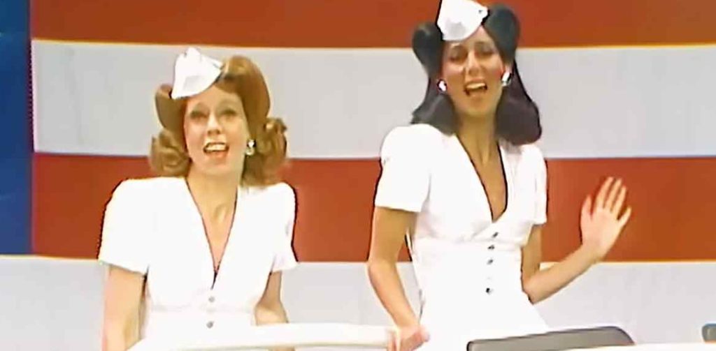 Carol Burnett & Cher deliver iconic duet on ‘The Cher Show’ in 1975 ...