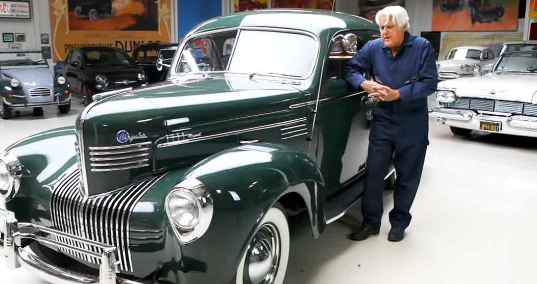 Jay Leno shows us Johnny Carson’s classic 1939 Chrysler Royal - Top Stories
