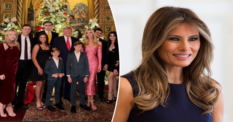 Melania Trump missing from photo of Donald’s “whole” family - Top Stories