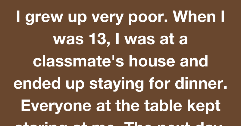 A Meal of Kindness: How One Dinner Changed Our Lives - Top Stories