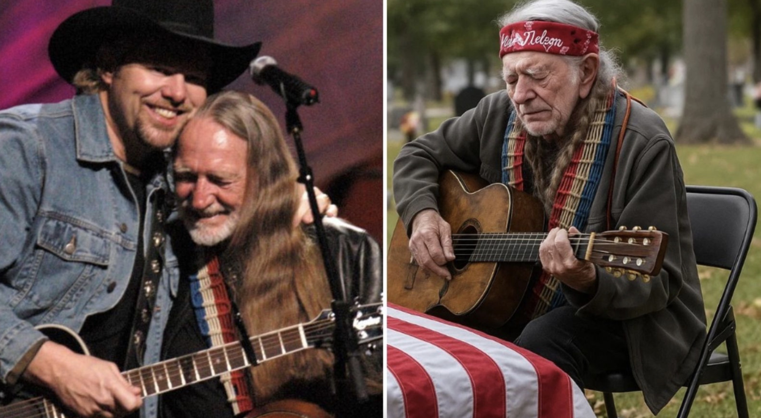 “A Song by the Headstone” — Willie Nelson’s Tender Farewell to Toby ...