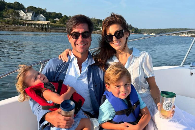Fox News’ Jesse Watters and his wife Emma had a reason to smile this ...